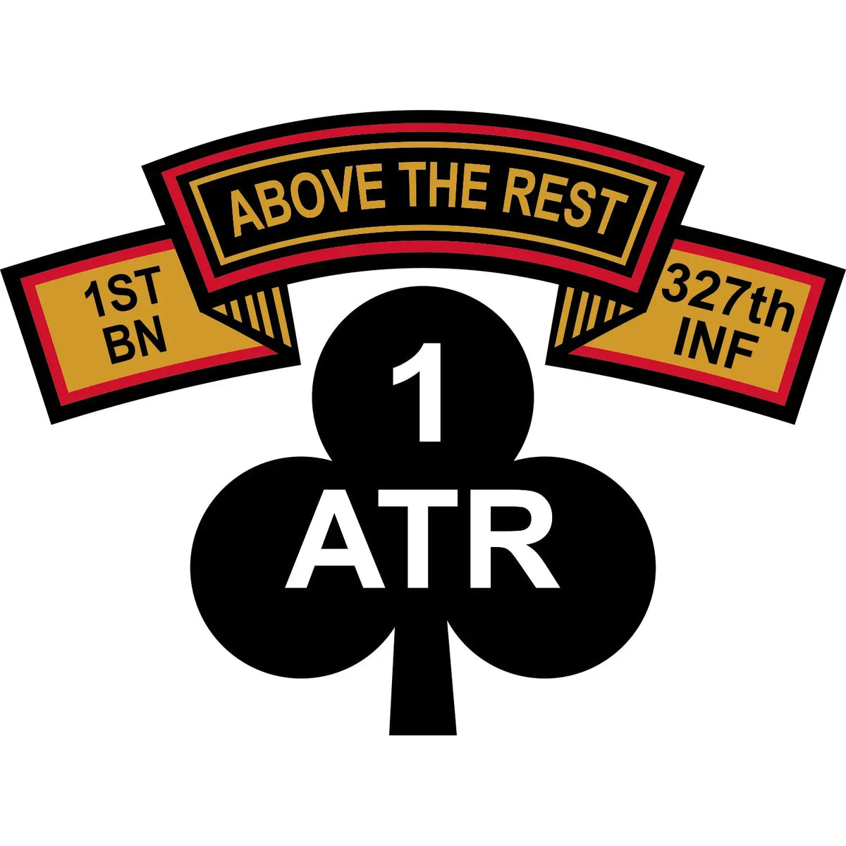 1-327 Infantry Regiment "Above the Rest" Merchandise & Gifts