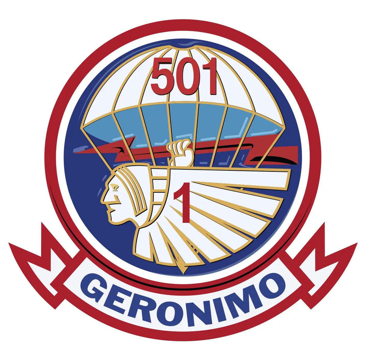 1-501 Parachute Infantry Regiment Merchandise | Apparel & Gifts