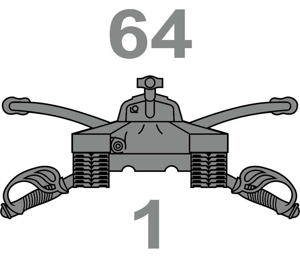 1-64 Armor Regiment "Desert Rogues" Merchandise - Tactically Acquired