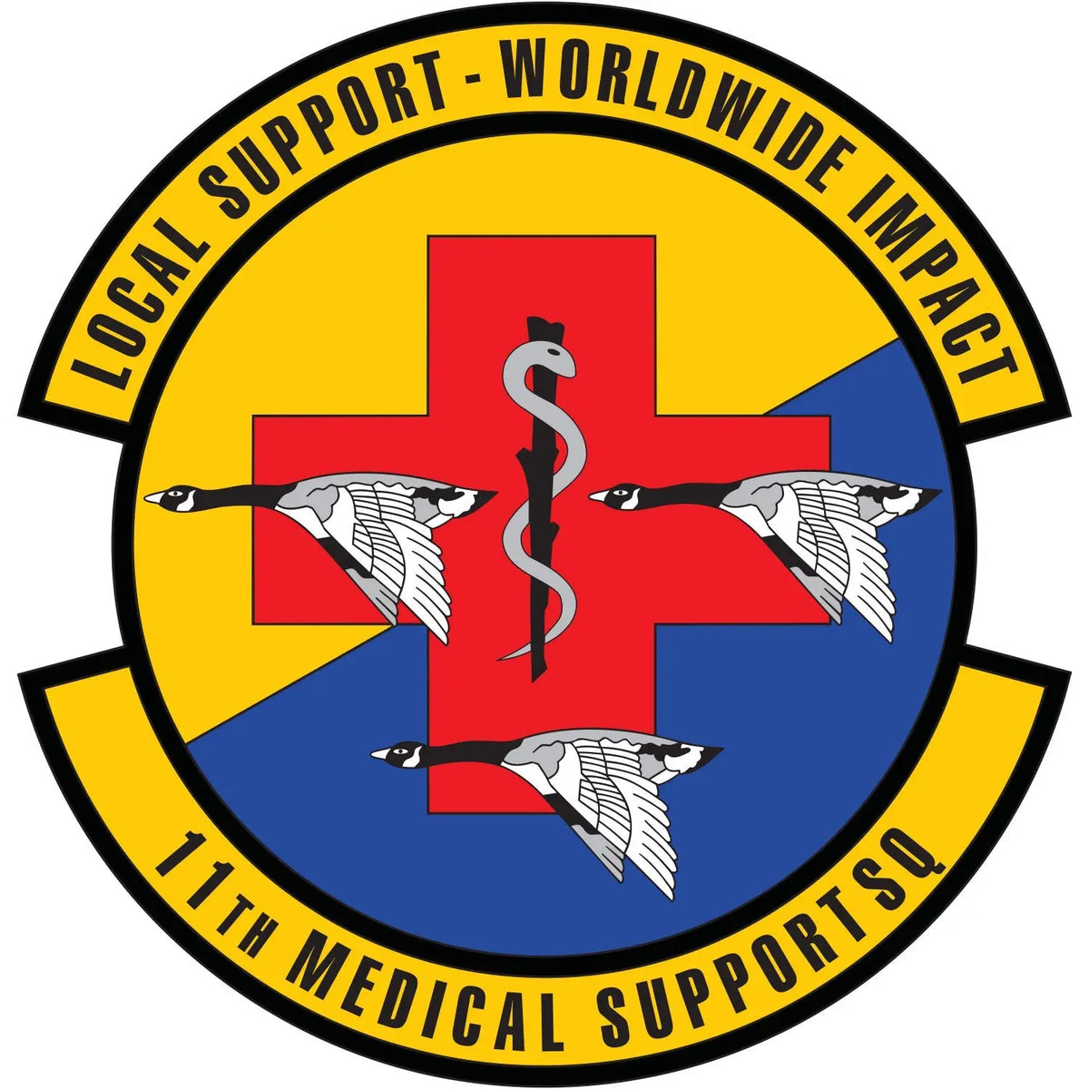 Official 11th Medical Support Squadron Clothing | USAF | Support Our ...