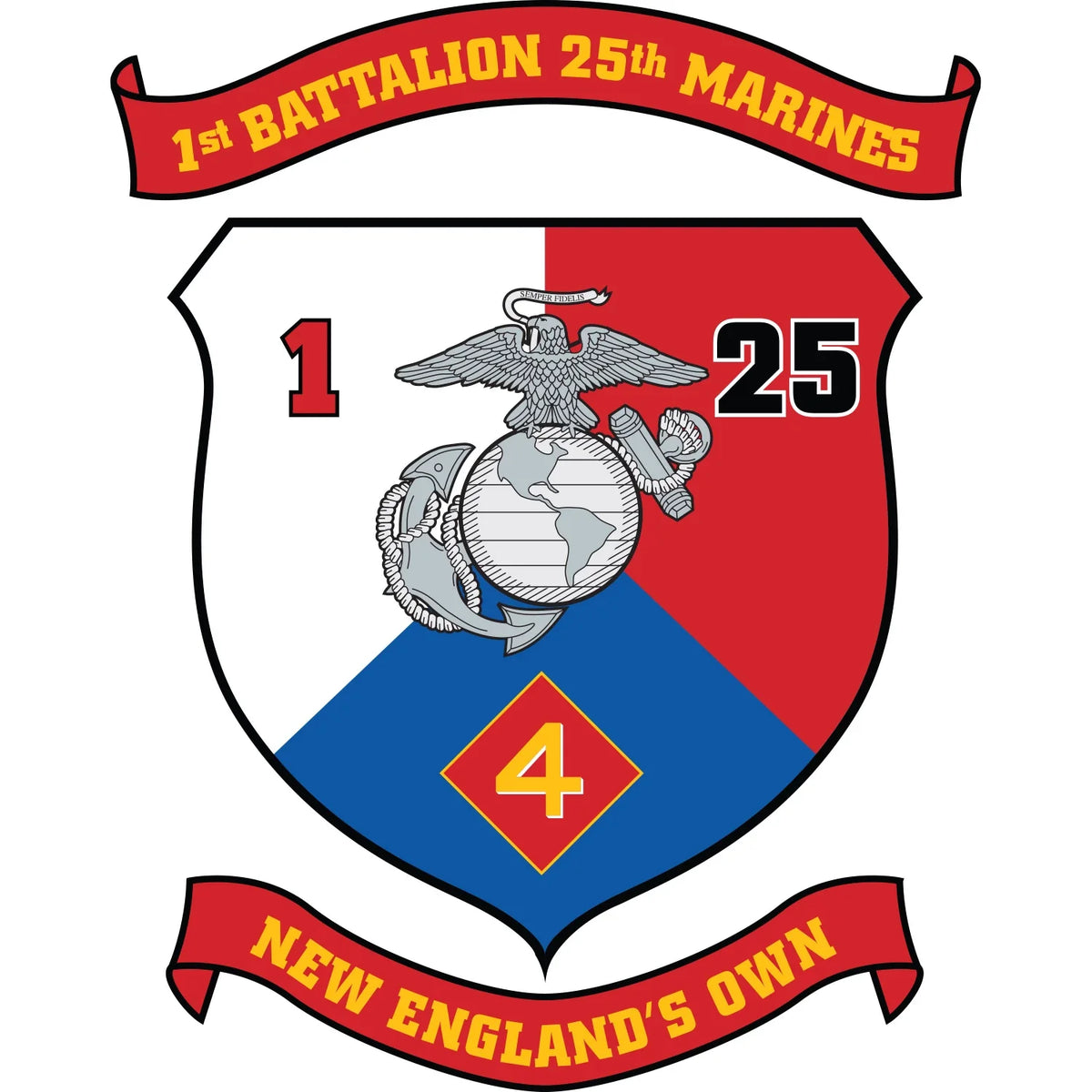 1st Bn 25th Marines (1/25 Marines) Merchandise | USMC Gifts