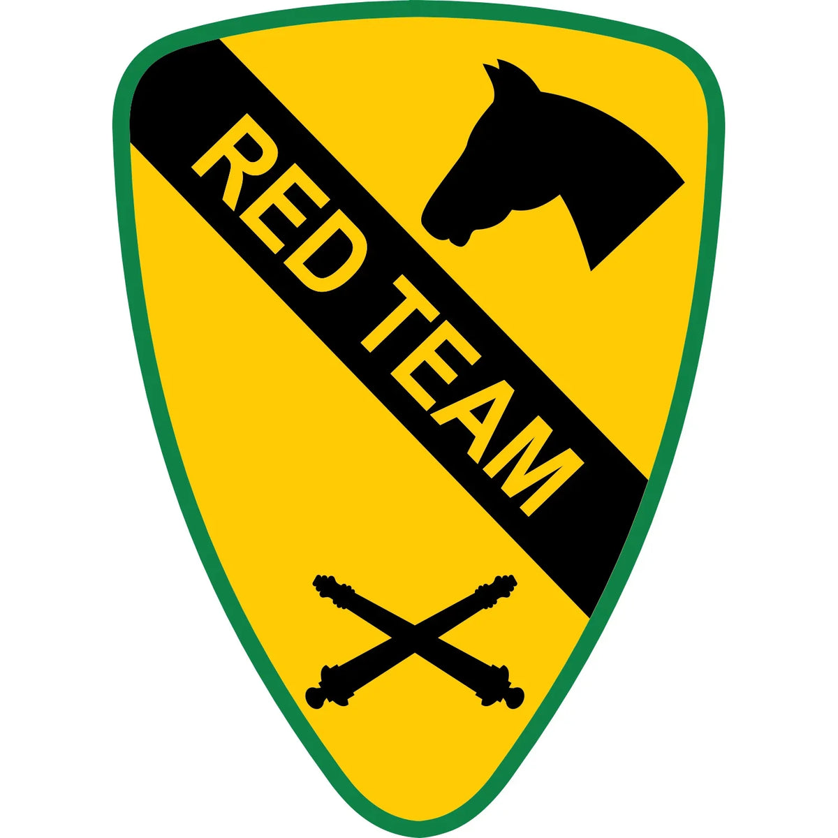 Shop 1st Cavalry Division Artillery "Red Team" Merchandise | T-Shirts ...