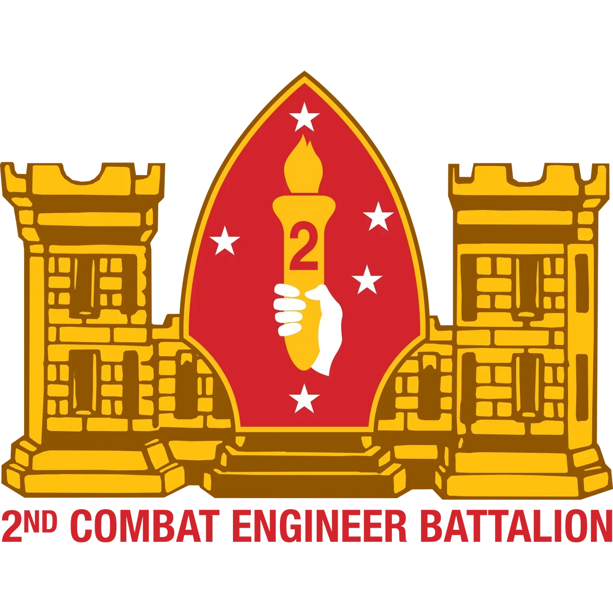 2nd Combat Engineer Battalion (2nd CEB) Merchandise