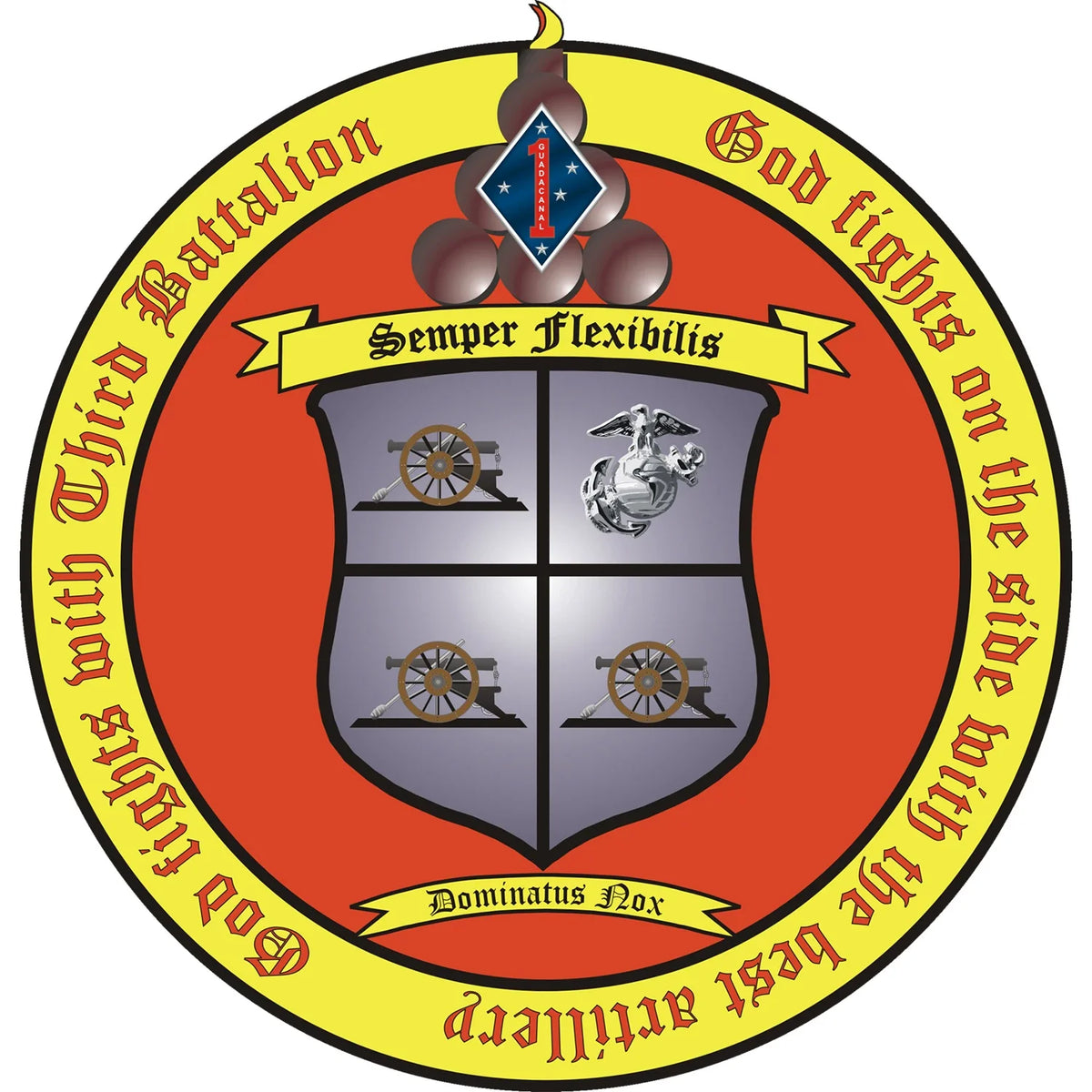 3rd Bn 11th Marines (3/11 Marines) 'Thunder' Merchandise