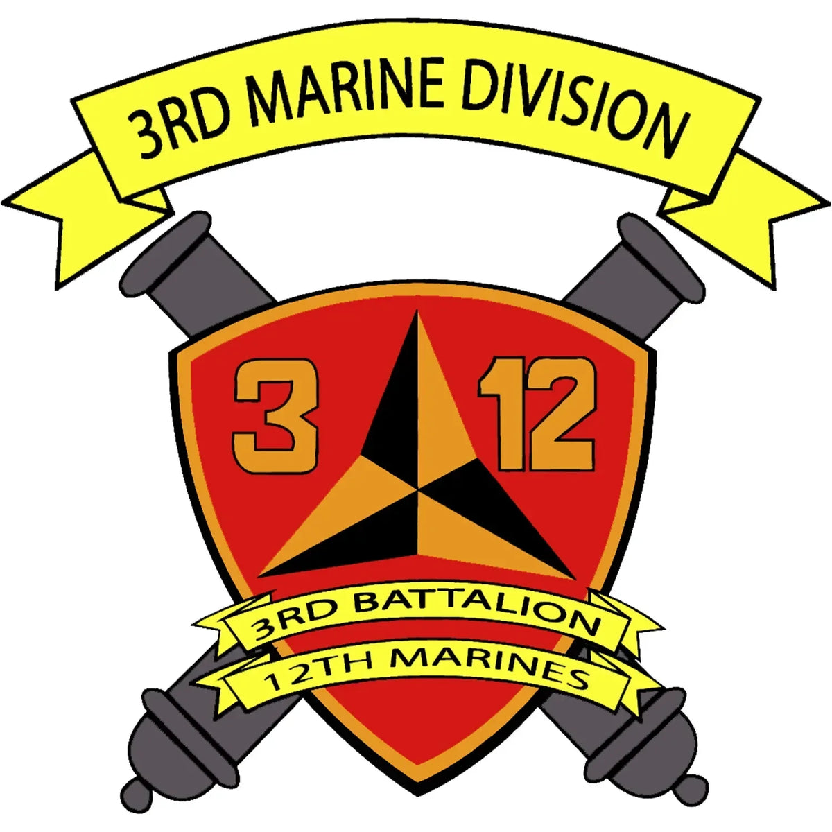 3rd Battalion 12th Marines (3/12 Marines) Merchandise