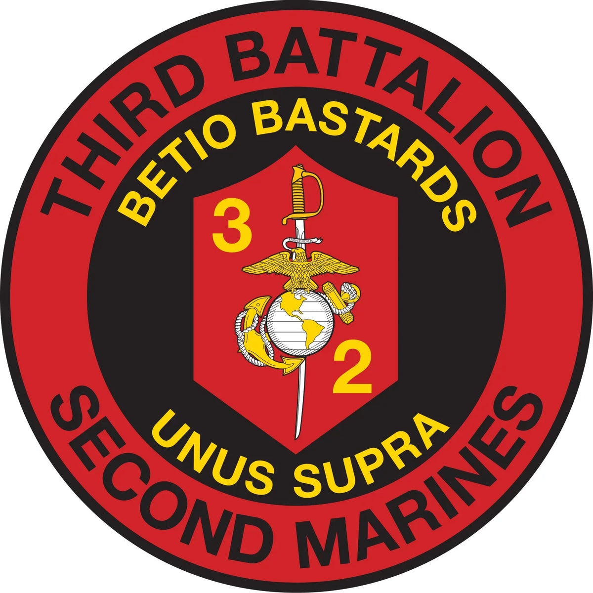 3rd Bn 2d Marines (3/2 Marines) Merchandise | USMC Apparel