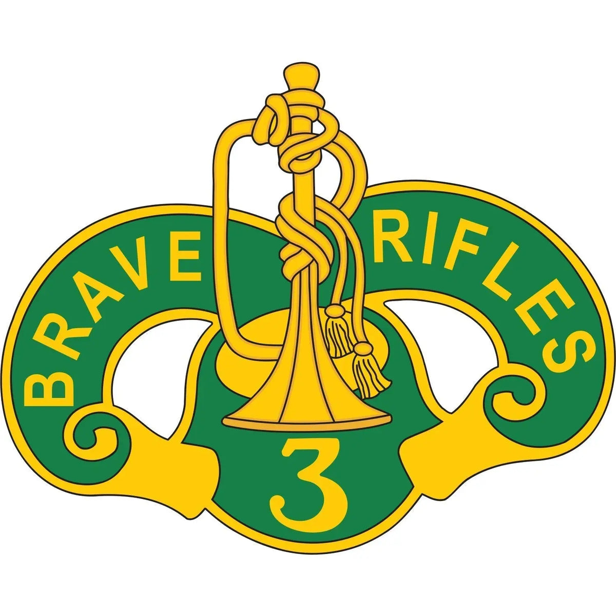 3rd Cavalry Regiment "Brave Rifles" Merchandise | Apparel & Gifts