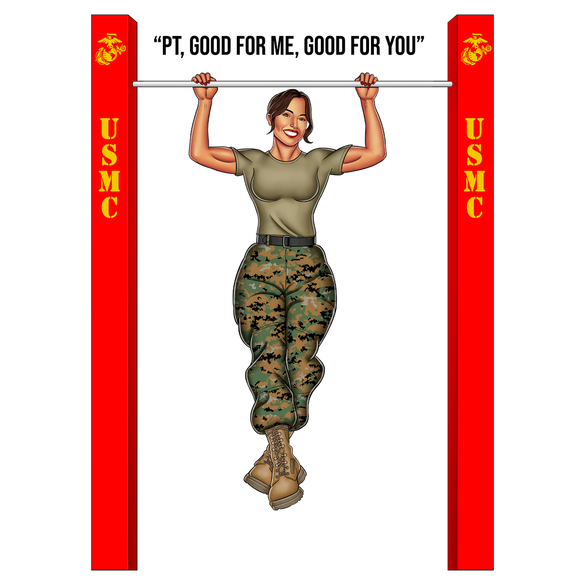 USMC Pin-Up Girl Ari