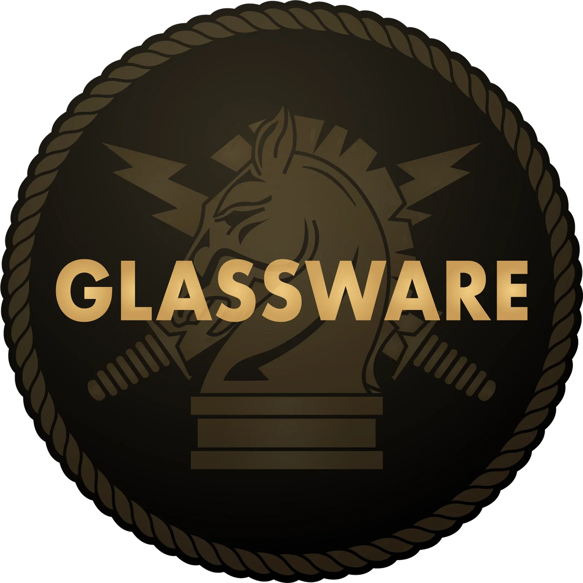 U.S. Army Psychological Operations (PSYOP) Glassware