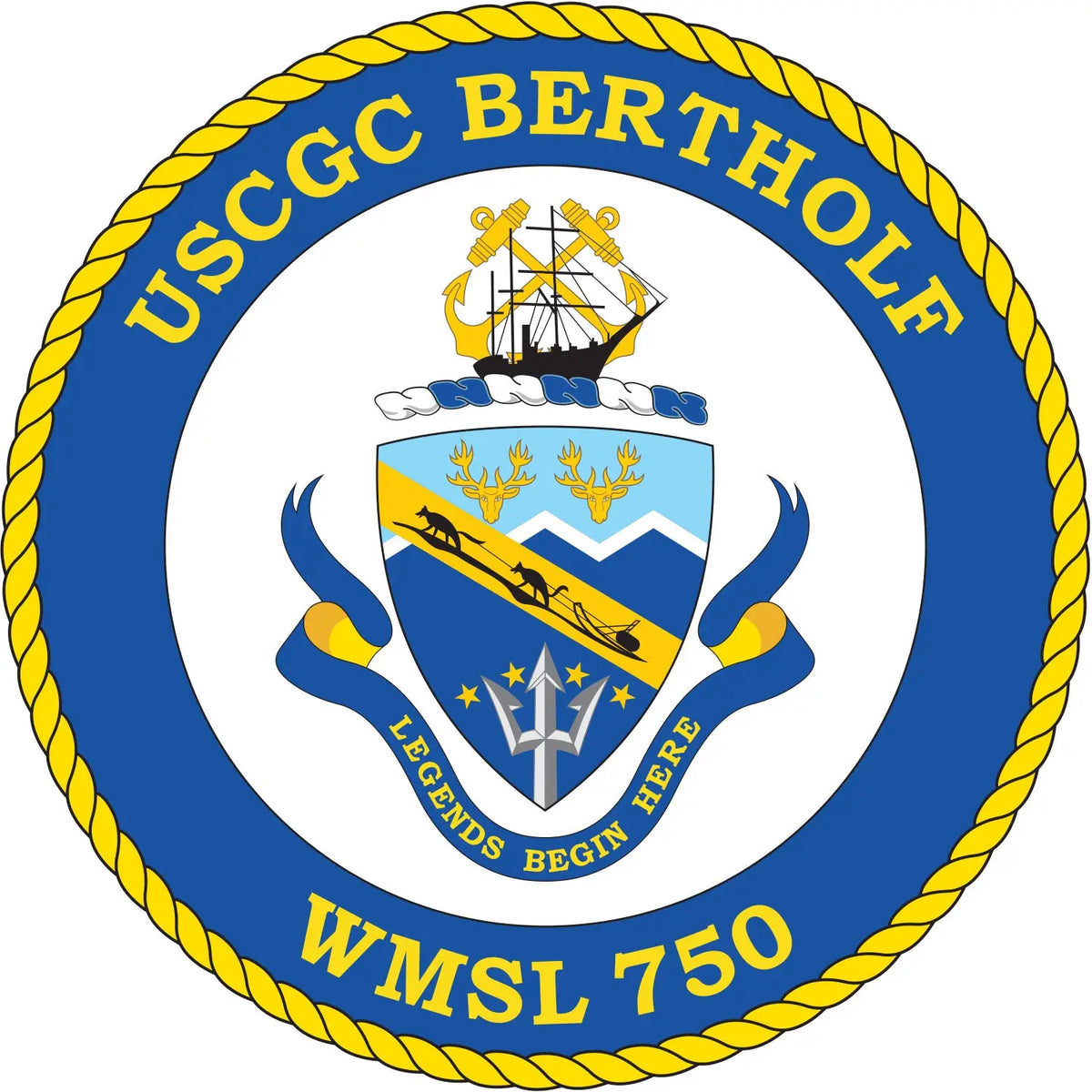 Official USCGC Bertholf (WMSL-750) Merchandise | U.S. Coast Guard