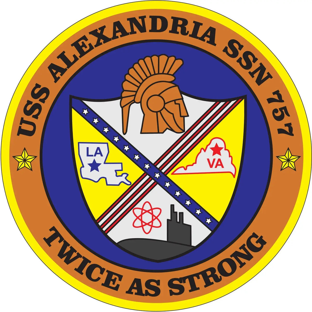 USS Alexandria (SSN-757) Merchandise | Apparel and Gifts