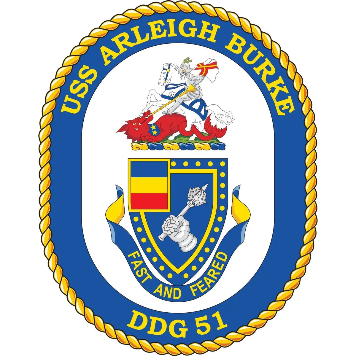 USS Arleigh Burke (DDG-51) Destroyer Merchandise