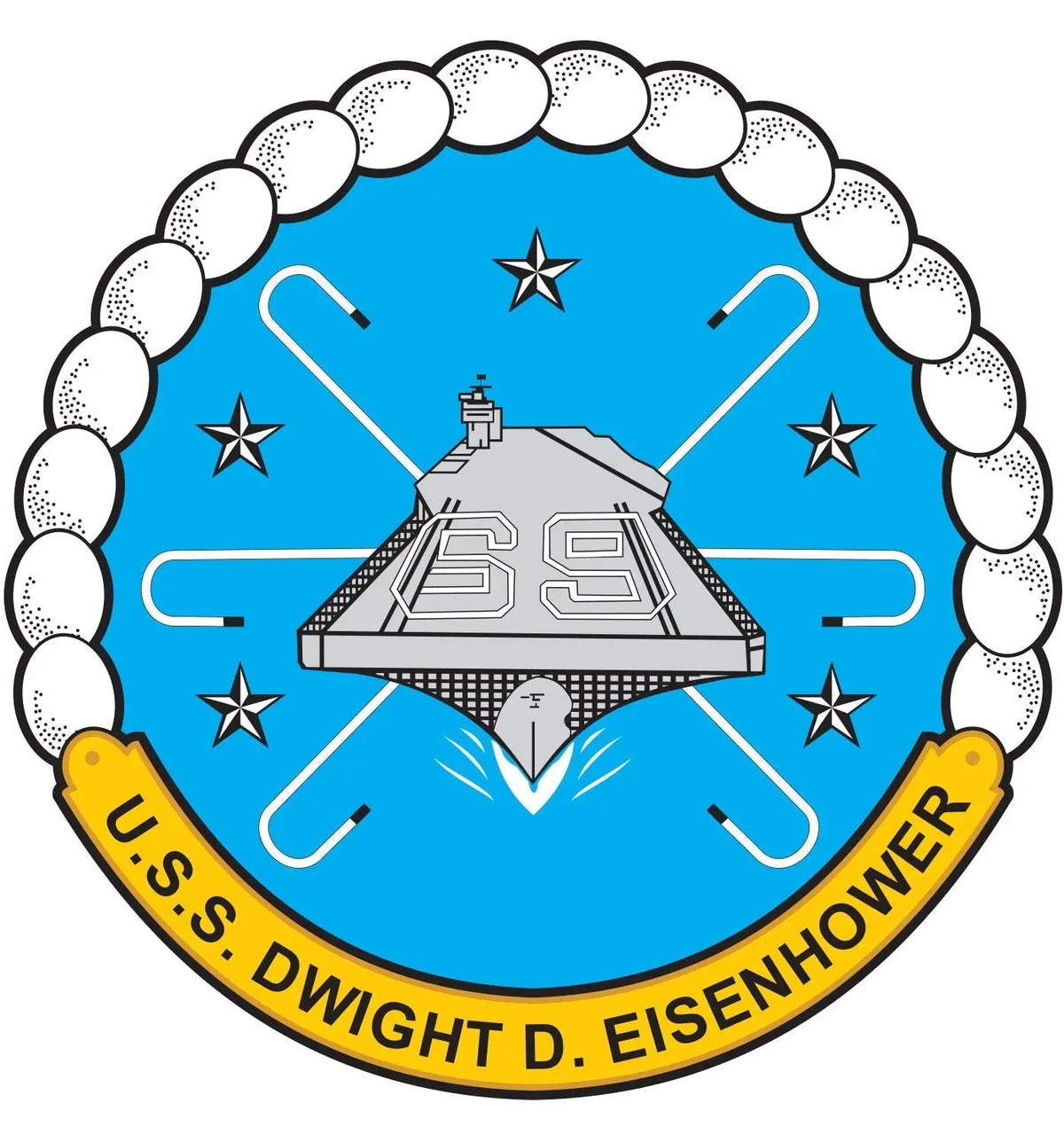USS Dwight D. Eisenhower (CVN-69) Merchandise | Apparel & Gifts