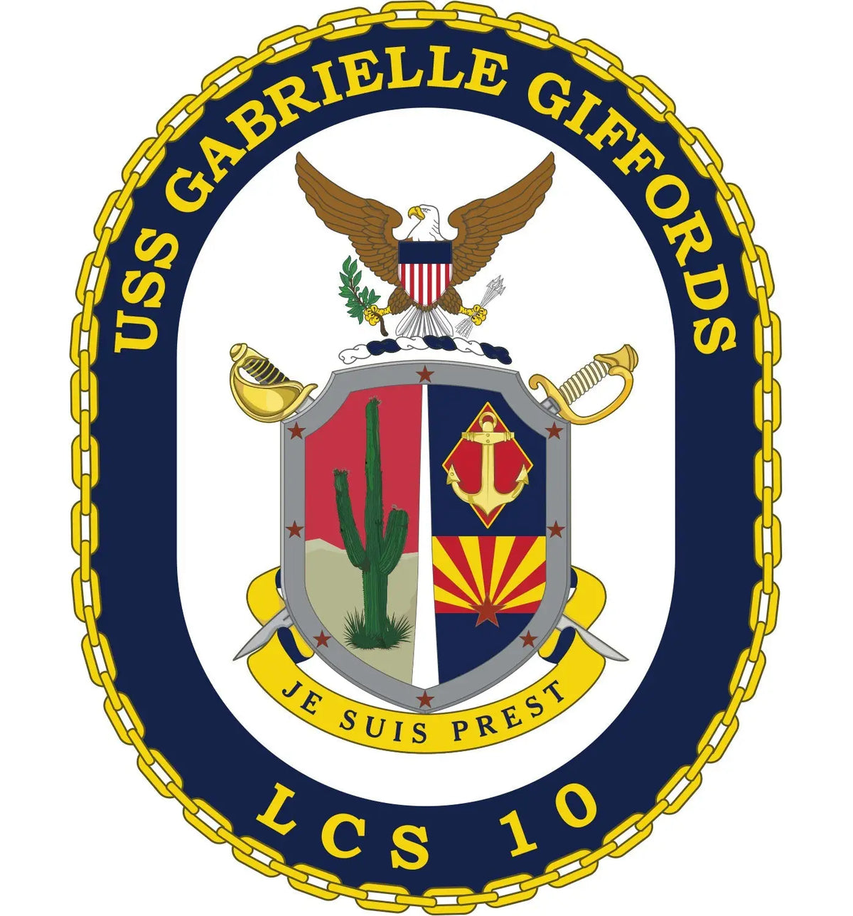 Official USS Gabrielle Giffords (LCS-10) Merchandise | U.S. Navy ...