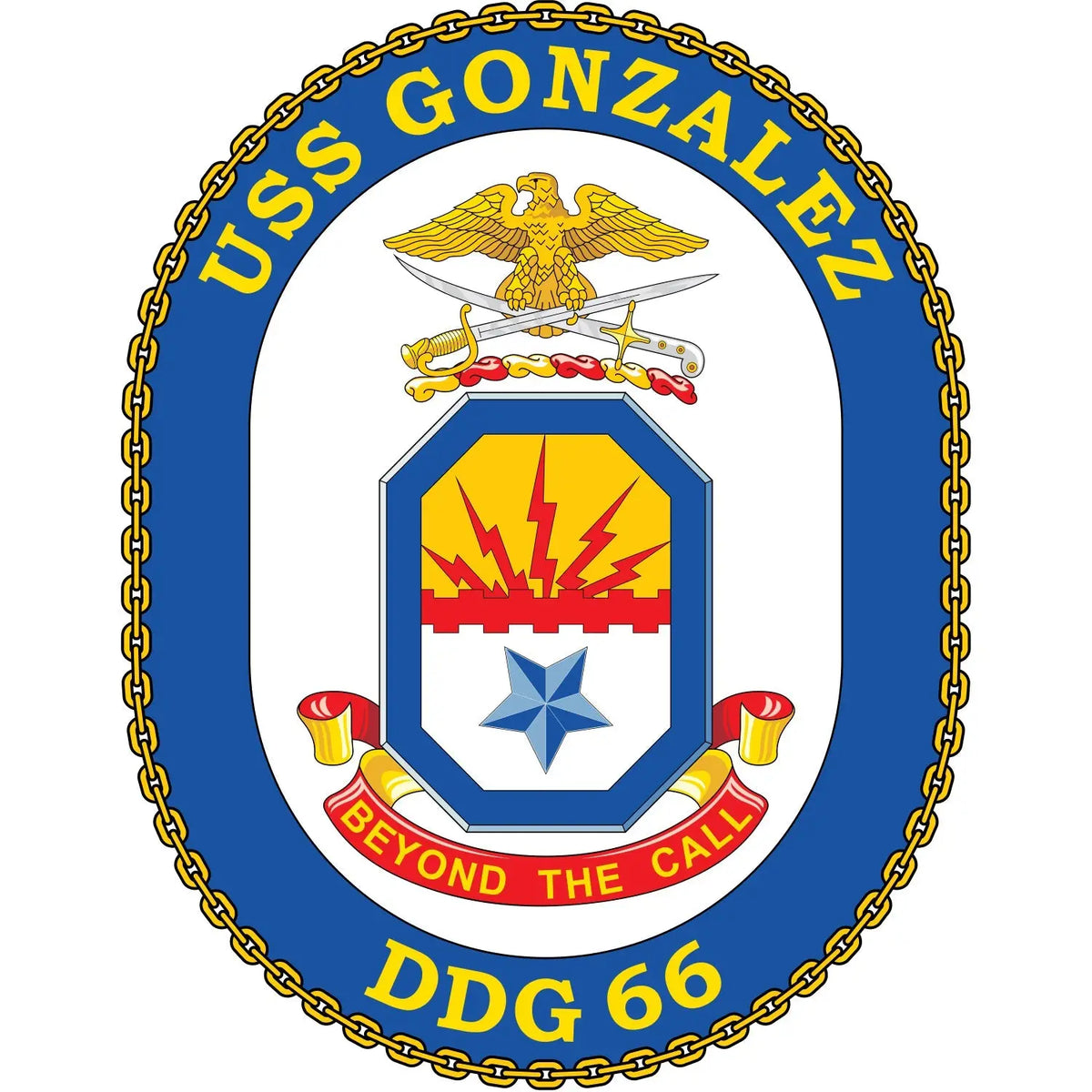 USS Gonzalez (DDG-66) Merchandise | U.S. Navy Apparel & Gifts