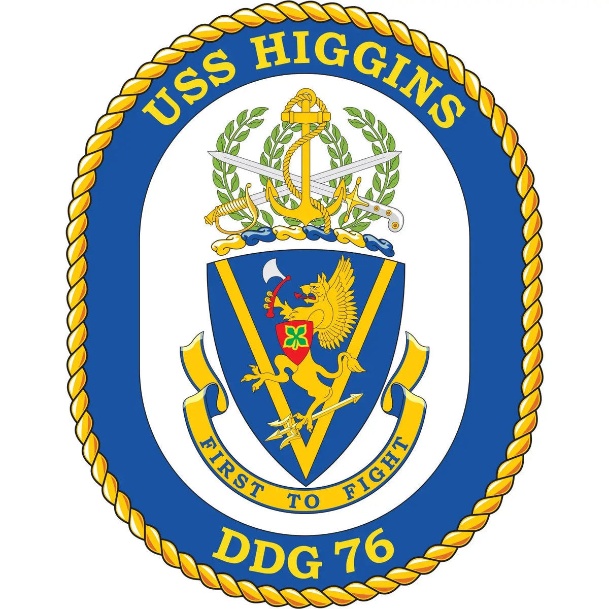 USS Higgins (DDG-76) Merchandise | U.S. Navy Apparel & Gifts