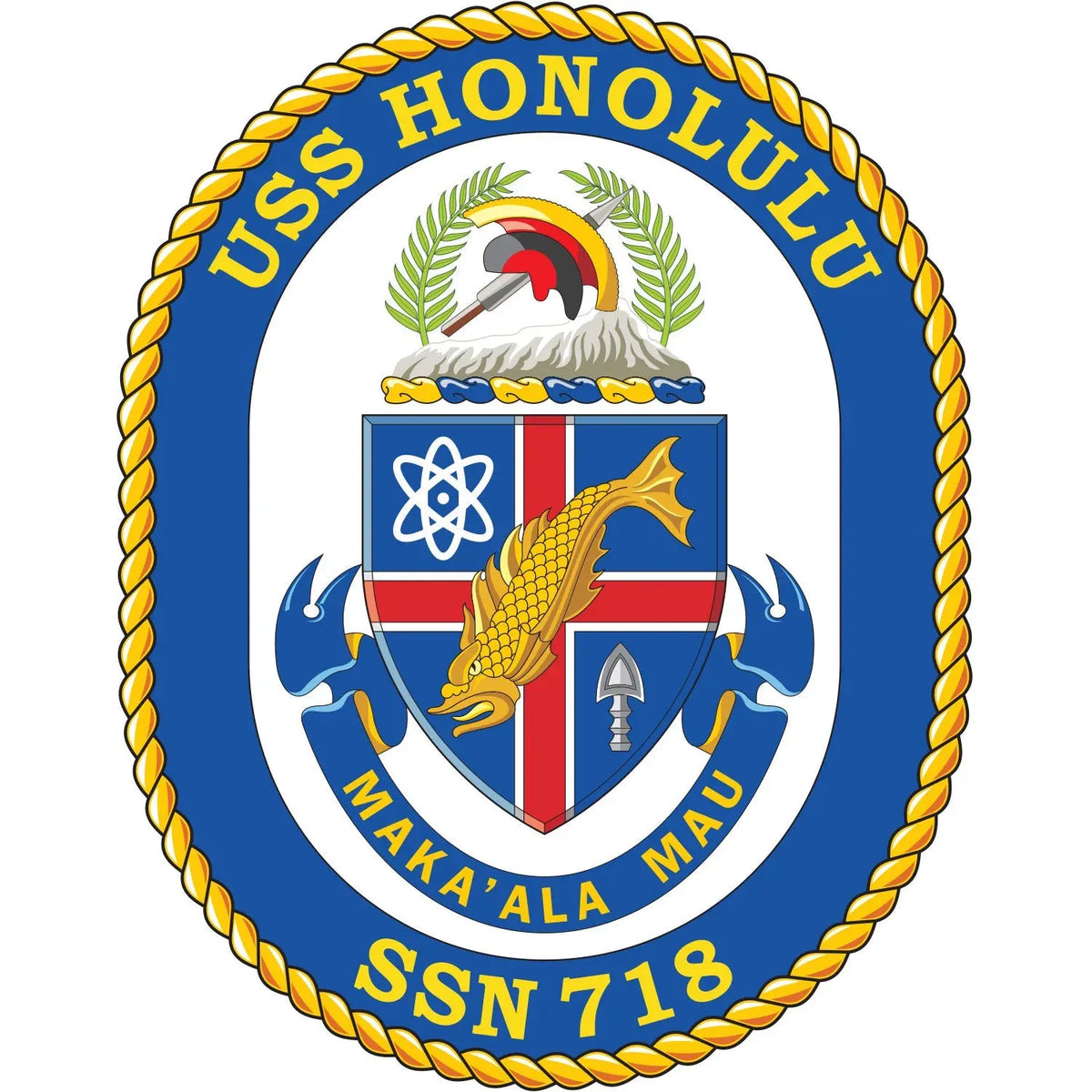 USS Honolulu (SSN-718) Merchandise | Apparel and Gifts
