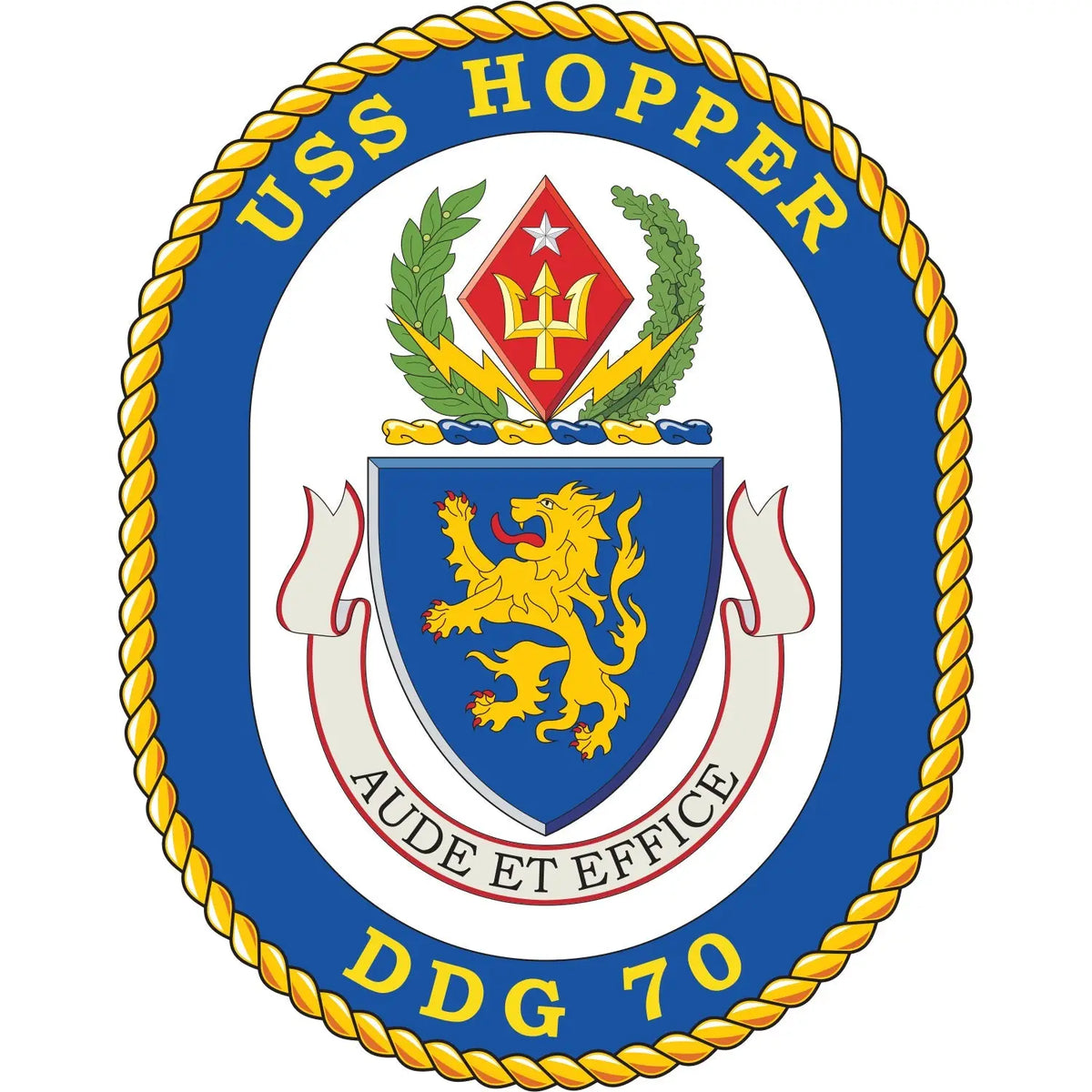USS Hopper (DDG-70) Merchandise | U.S. Navy Apparel & Gifts