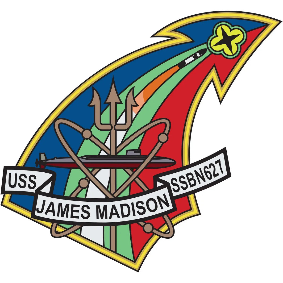 USS James Madison (SSBN-627) Merchandise | Apparel & Gifts