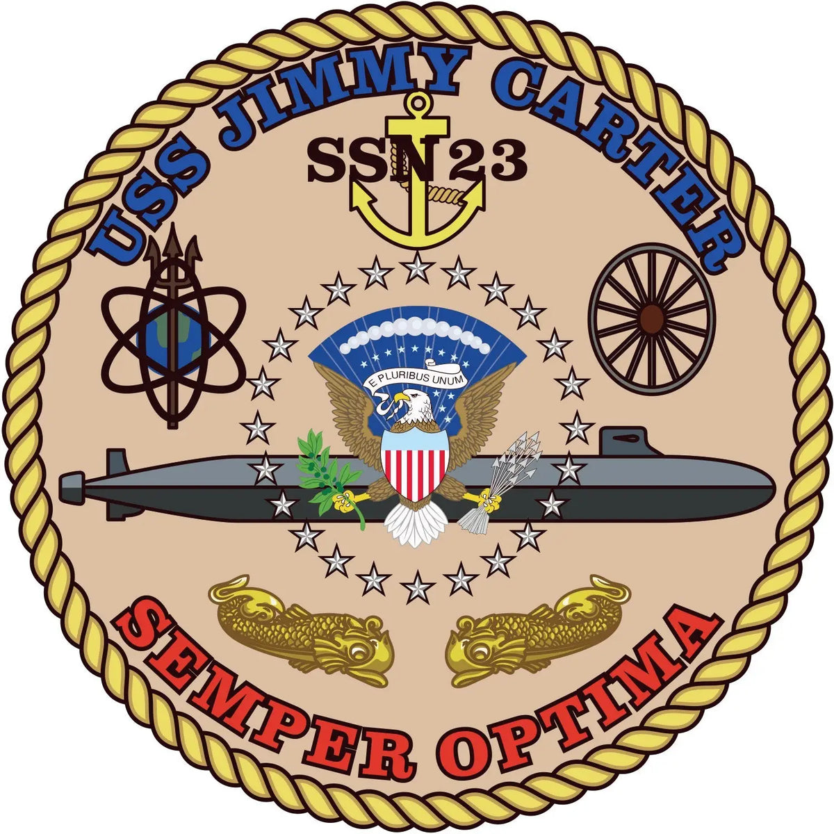 USS Jimmy Carter (SSN-23) Merchandise | Apparel and Gifts