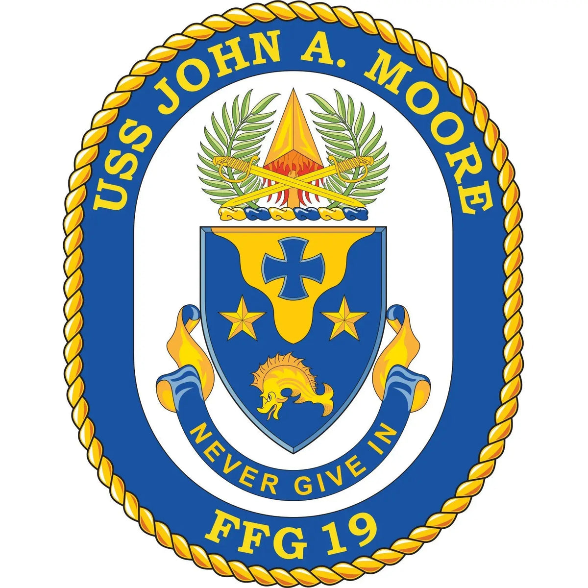 USS John A. Moore (FFG-19) Guided-Missile Frigate Merchandise
