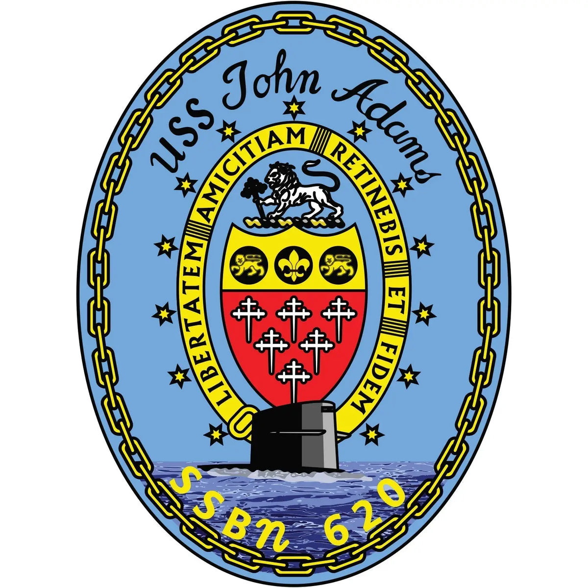 USS John Adams (SSBN-620) Merchandise | Apparel & Gifts