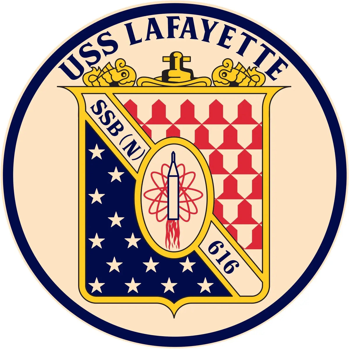 USS Lafayette (SSBN-616) Merchandise | Apparel & Gifts
