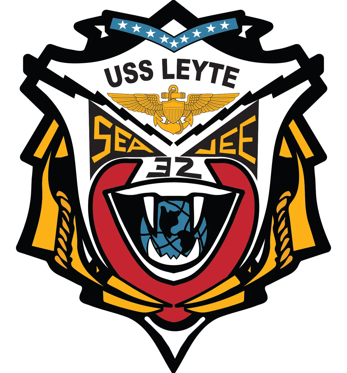 USS Leyte (CV-32/CVA-32/CVS-32) Aircraft Carrier Merchandise