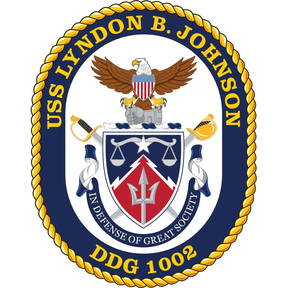 USS Lyndon B. Johnson (DDG-1002) Merchandise