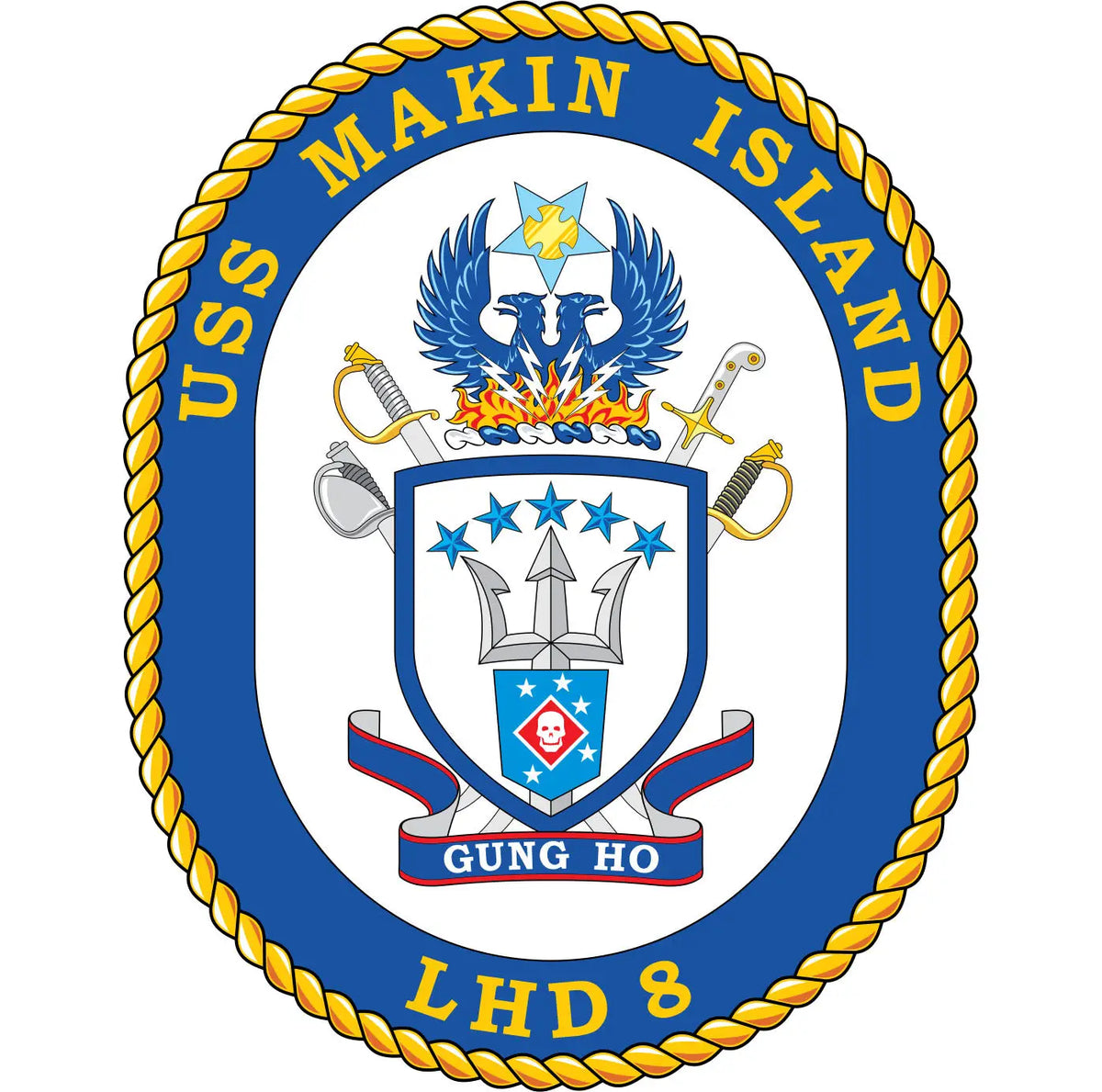 Exclusive USS Makin Island (LHD-8) Merchandise - U.S. Navy Legacy ...