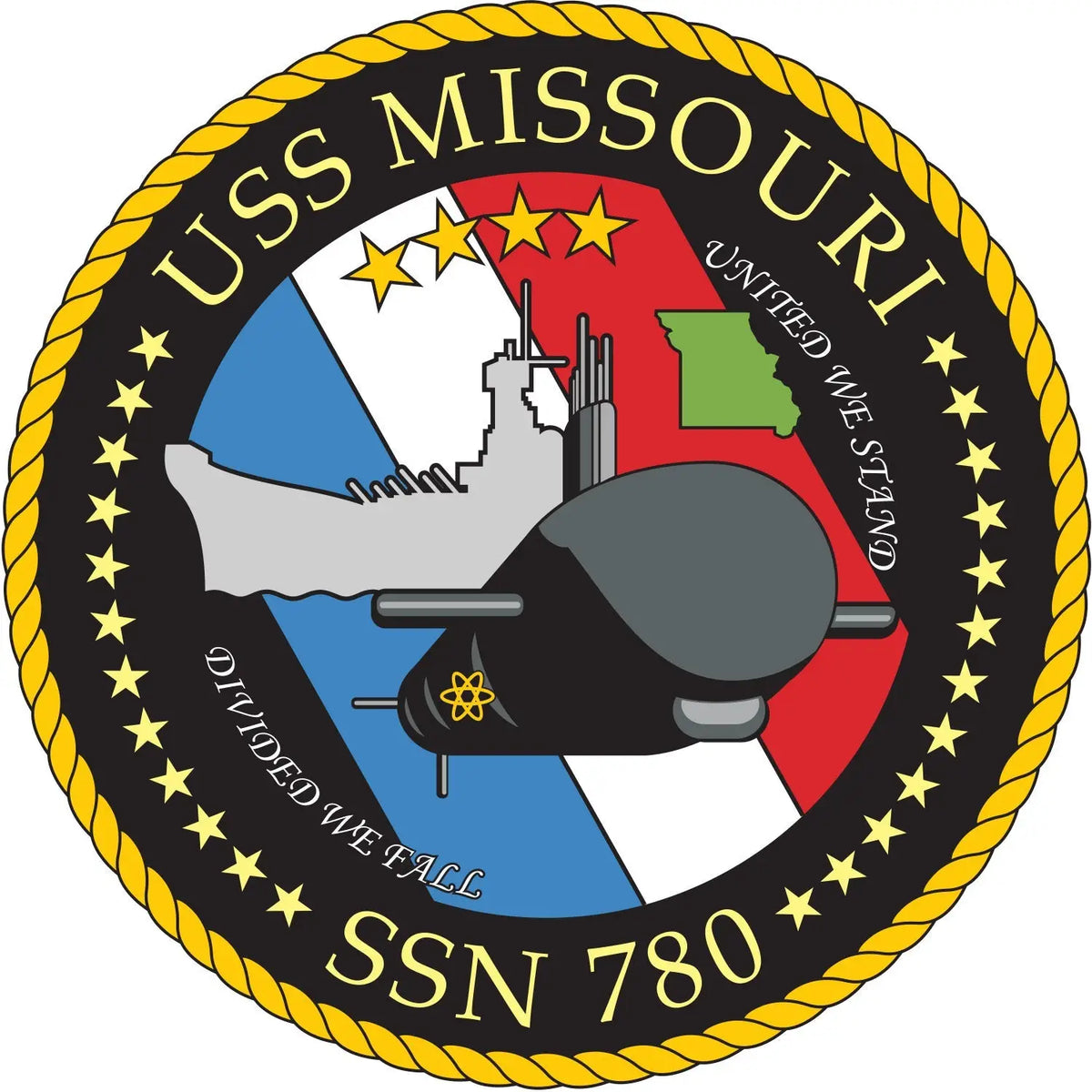 USS Missouri (SSN-780) Merchandise | Apparel and Gifts