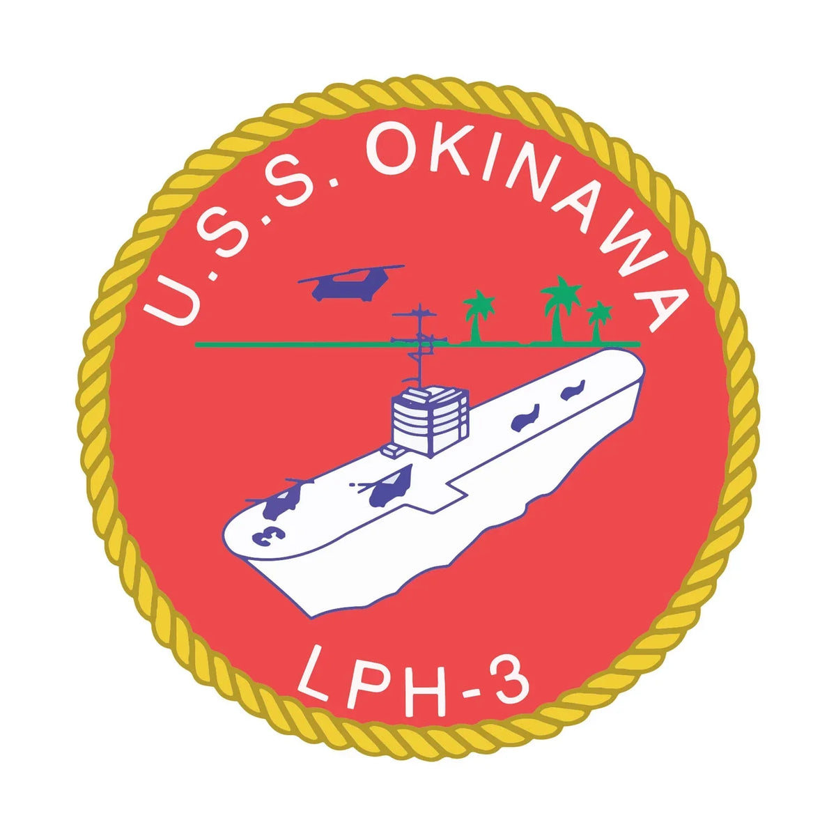 Official USS Okinawa (LPH-3) Merchandise - Exclusive Apparel, Clothing, & Veteran Gifts