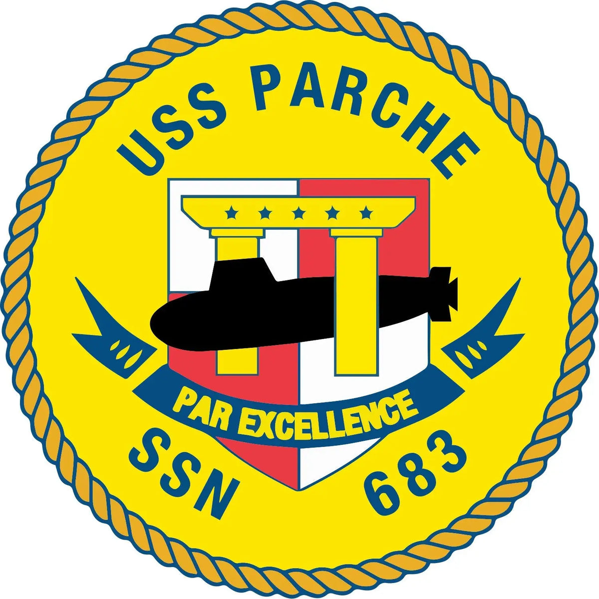 USS Parche (SSN-683) Merchandise | Apparel and Gifts