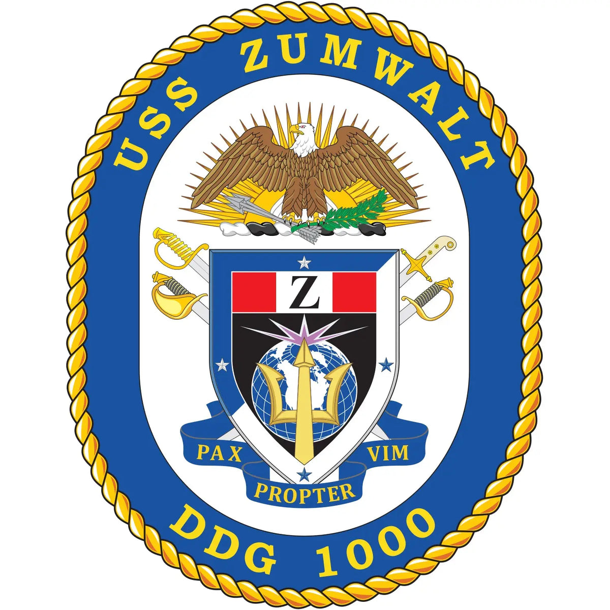 USS Zumwalt (DDG-1000) Merchandise | U.S. Navy Apparel & Gifts
