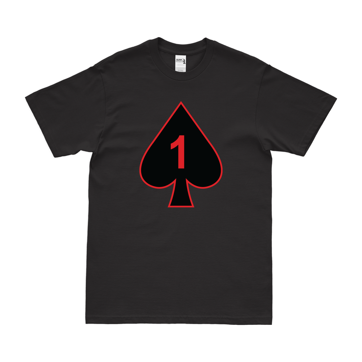 1-506th Infantry Regiment 'Red Currahee' Emblem T-Shirt