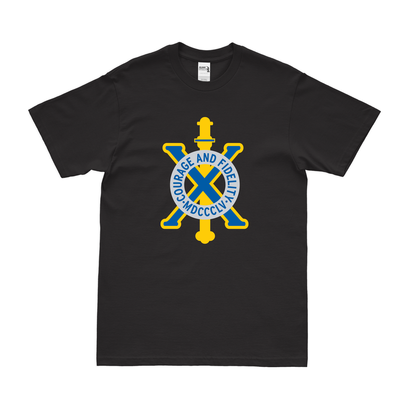 U.S. Army 10th Infantry Regiment Unit Logo Emblem T-Shirt