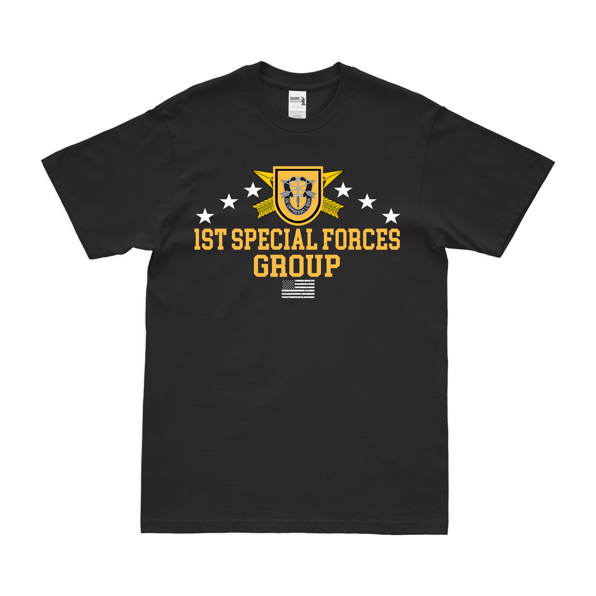 Patriotic 1st Special Forces Group (1st SFG) T-Shirt