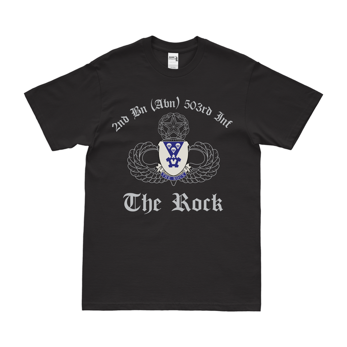 2-503rd Airborne Infantry "The Rock" T-Shirt