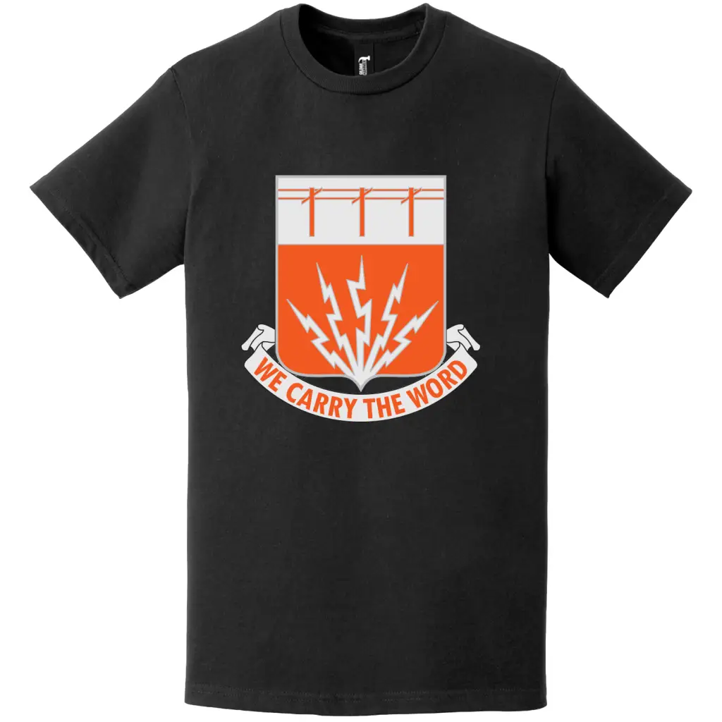 35th Signal Battalion DUI Logo Emblem Insignia T-Shirt