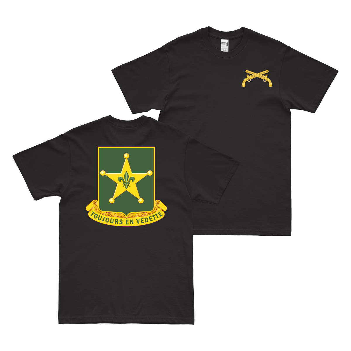 Double-Sided 387th Military Police Battalion T-Shirt