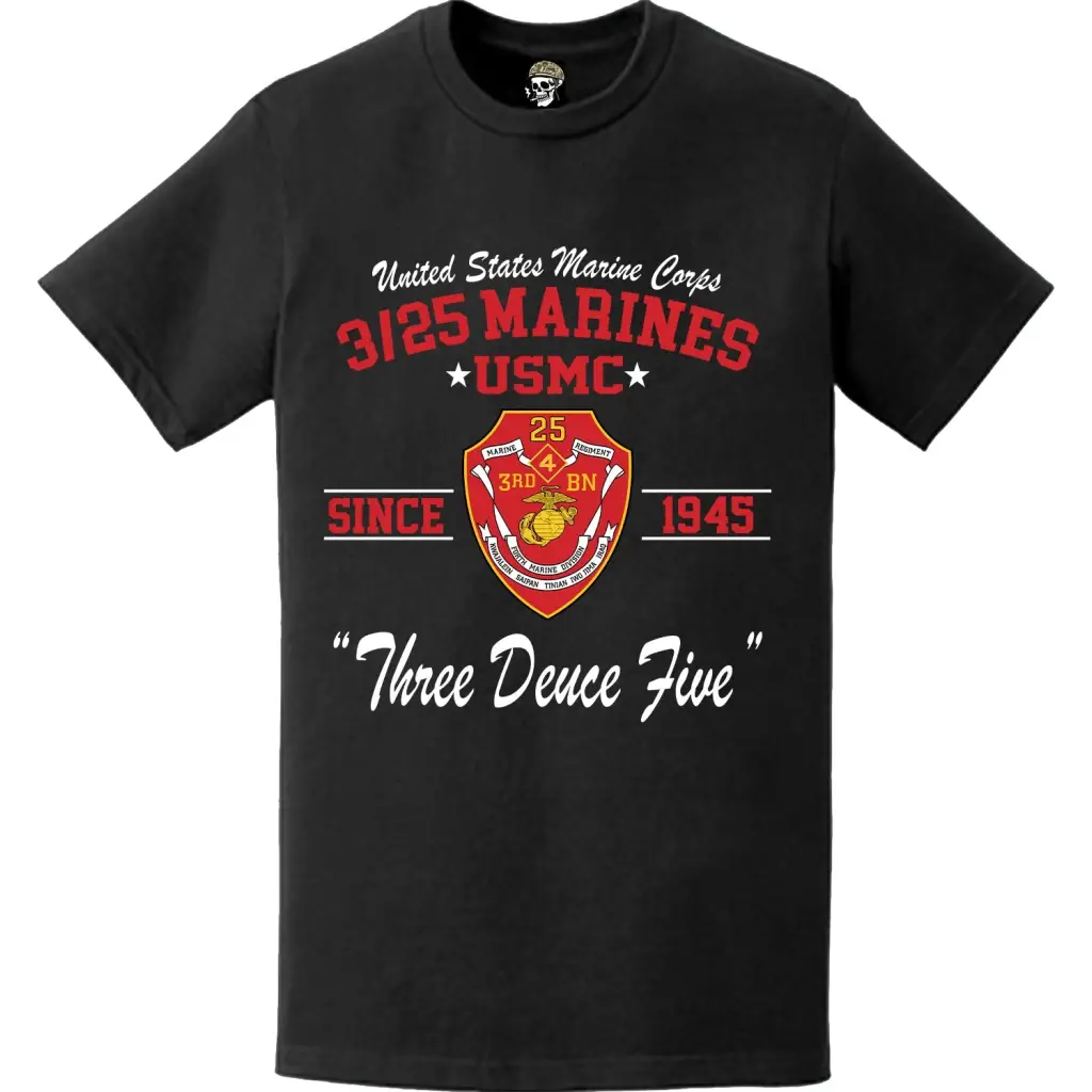 3rd Battalion 25th Marines 'Three Deuce Five' Since 1945 USMC Unit Leg