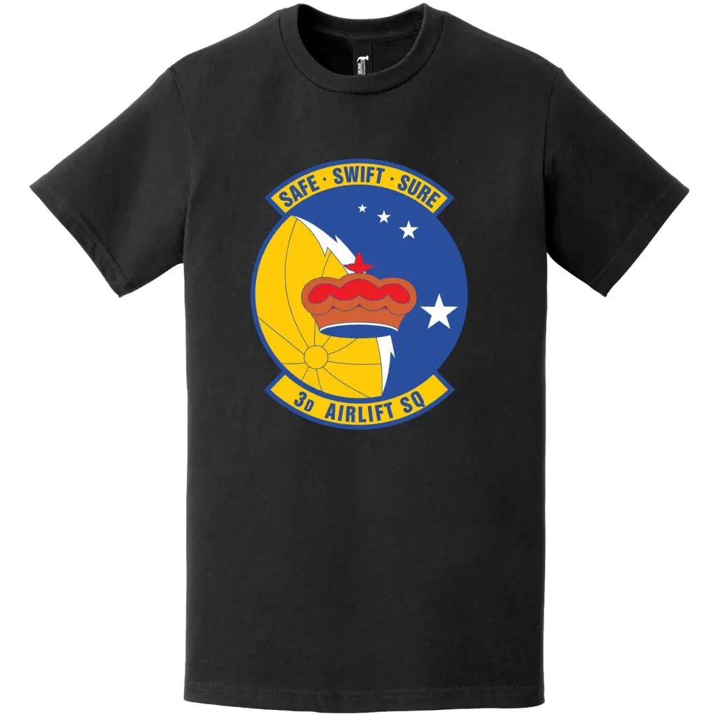 3rd Airlift Squadron Logo Emblem T-Shirt