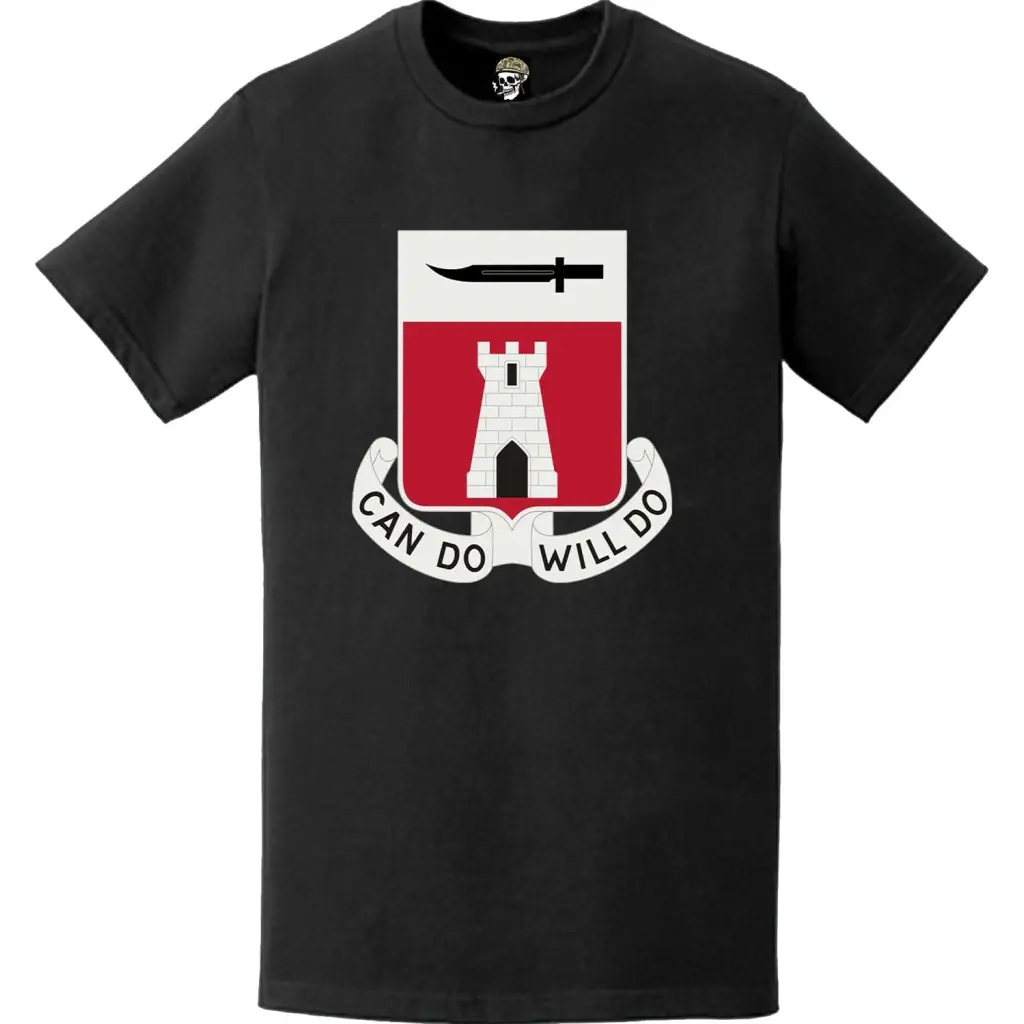467th Engineer Battalion Logo Emblem T-Shirt - USACE Legacy Merchandise