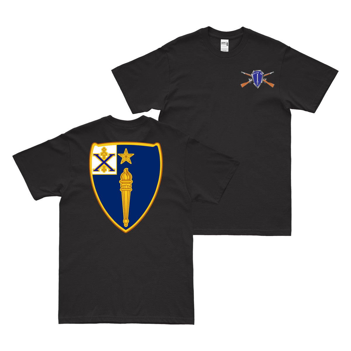 Double-Sided 46th Infantry Regiment T-Shirt