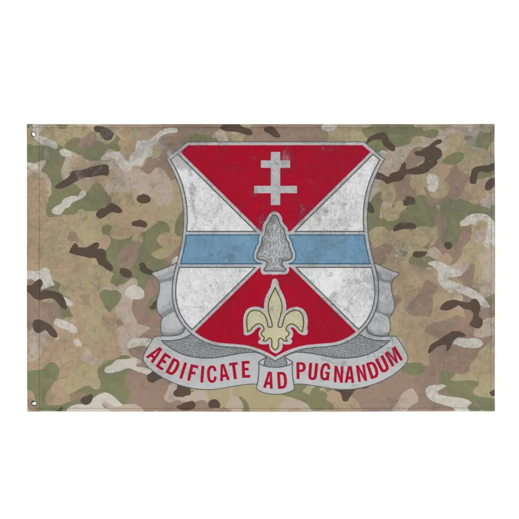 578th Engineer Battalion Indoor Wall Flag