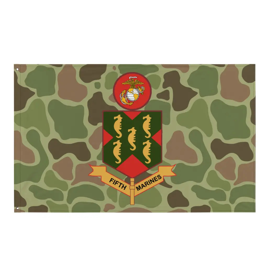 5th Marine Regiment Frogskin Camo Flag