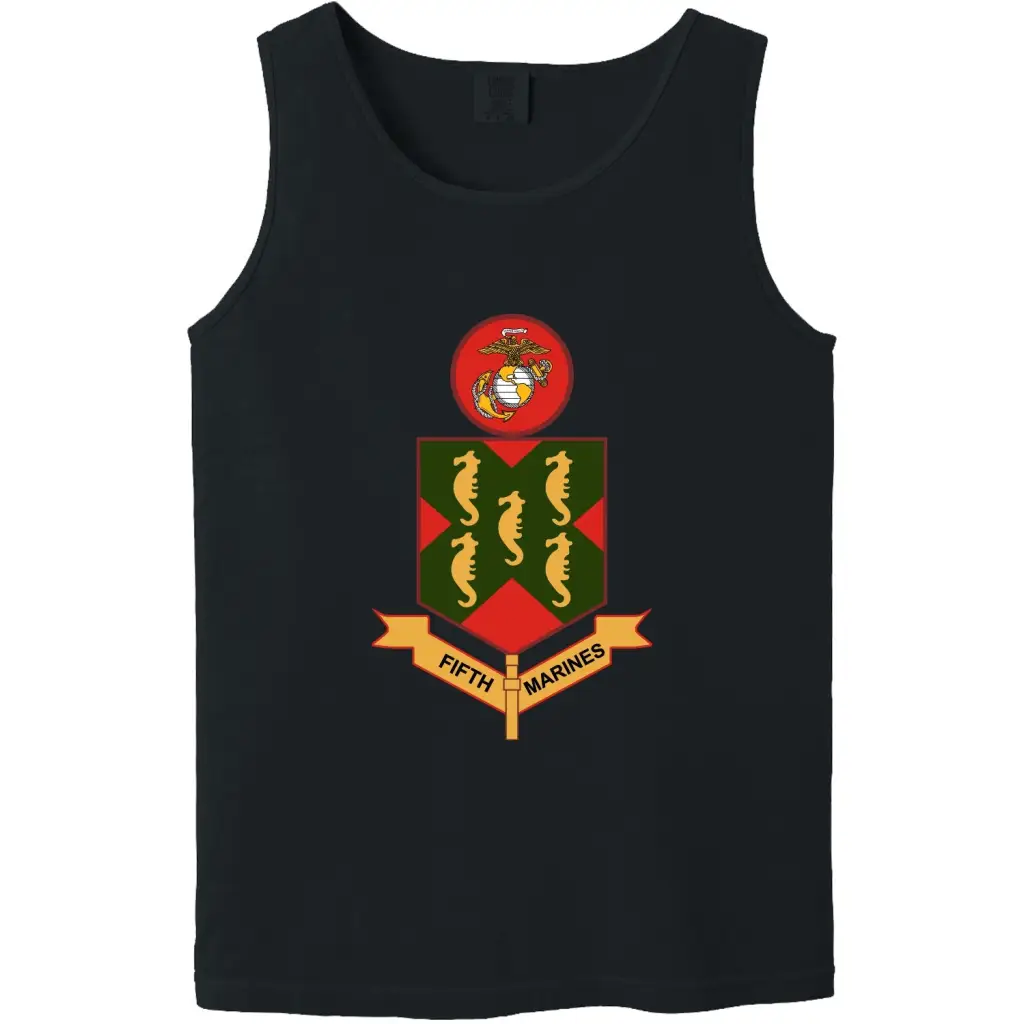 5th Marine Regiment Logo Emblem Tank Top