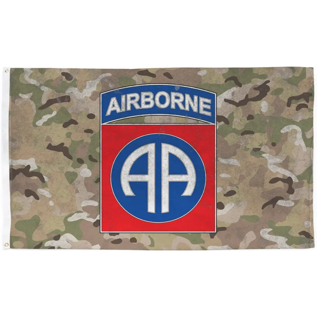 82nd Airborne Division CSIB OCP Camo Indoor Wall Flag