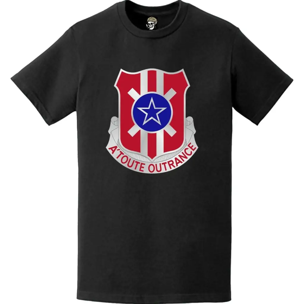 854th Engineer Battalion Logo Emblem T-Shirt - USACE Legacy Merchandise