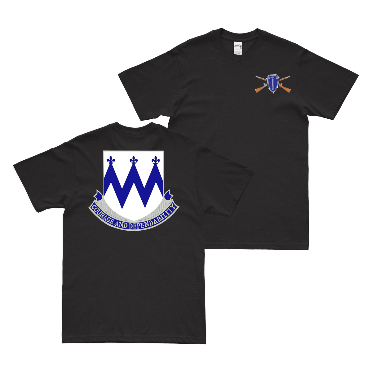 Double-Sided 86th Infantry Regiment T-Shirt